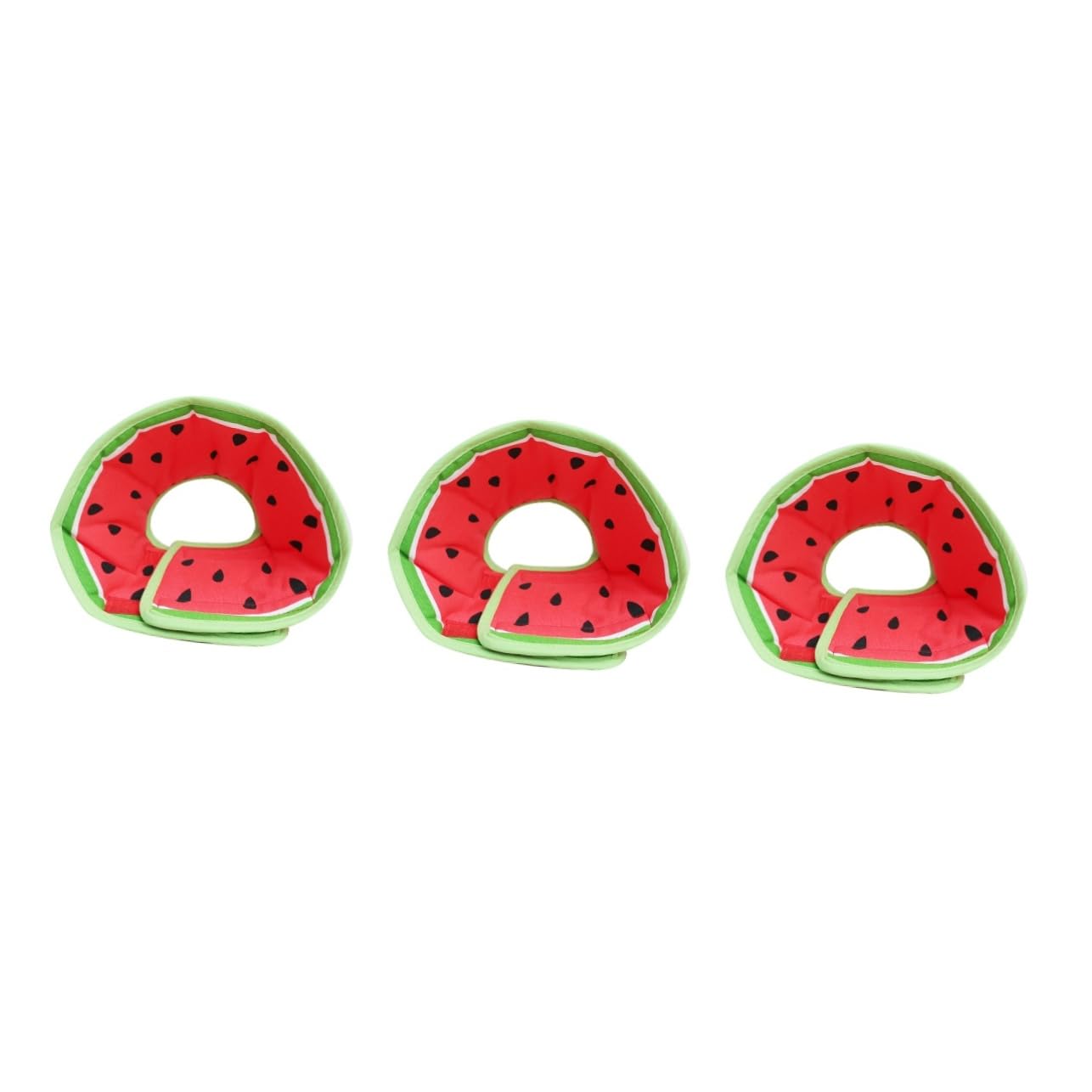 DOITOOL 3pcs Dog Collar Cone -bite Puppy Recovery Dogs Pet Adjustable Collar Small Dog para Medianos Pet After Surgery Collar Chocker Cat Inflatable Collar Puppies Pet Dog Fruit