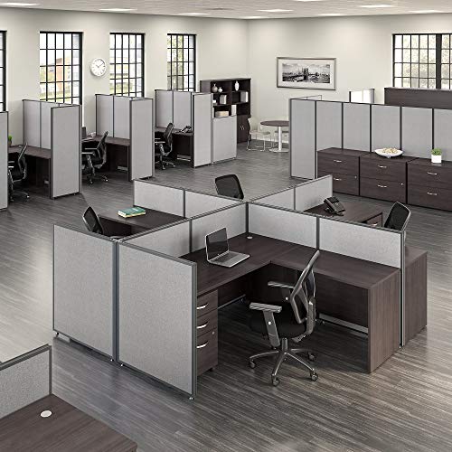Bush Business Furniture ProPanels Office Partition, 66H x 48W, Light Gray