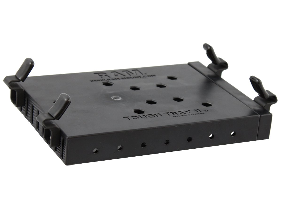 Ram Mount Tough Tray II Netbook, iPad and Tablet Cradle Holder (Black)