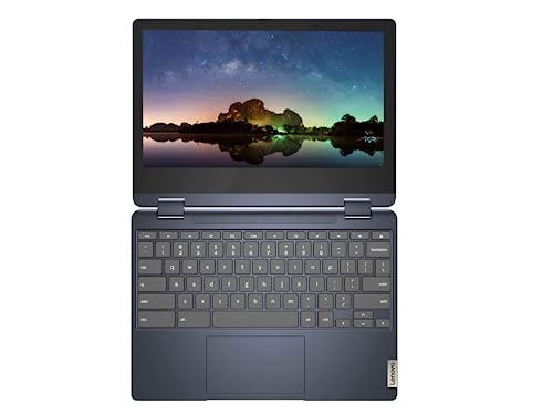 Lenovo Flex 3 Chromebook 11.6" HD Touch-Screen Laptop, MediaTek MT8183, Up to 2.0GHz, 8-core, 4GB RAM, 128GB(64GB SSD+64GB Card), Wi-Fi, Light-Weight, Webcam, USB-C, Chrome OS, LIONEYE Stylus Pen