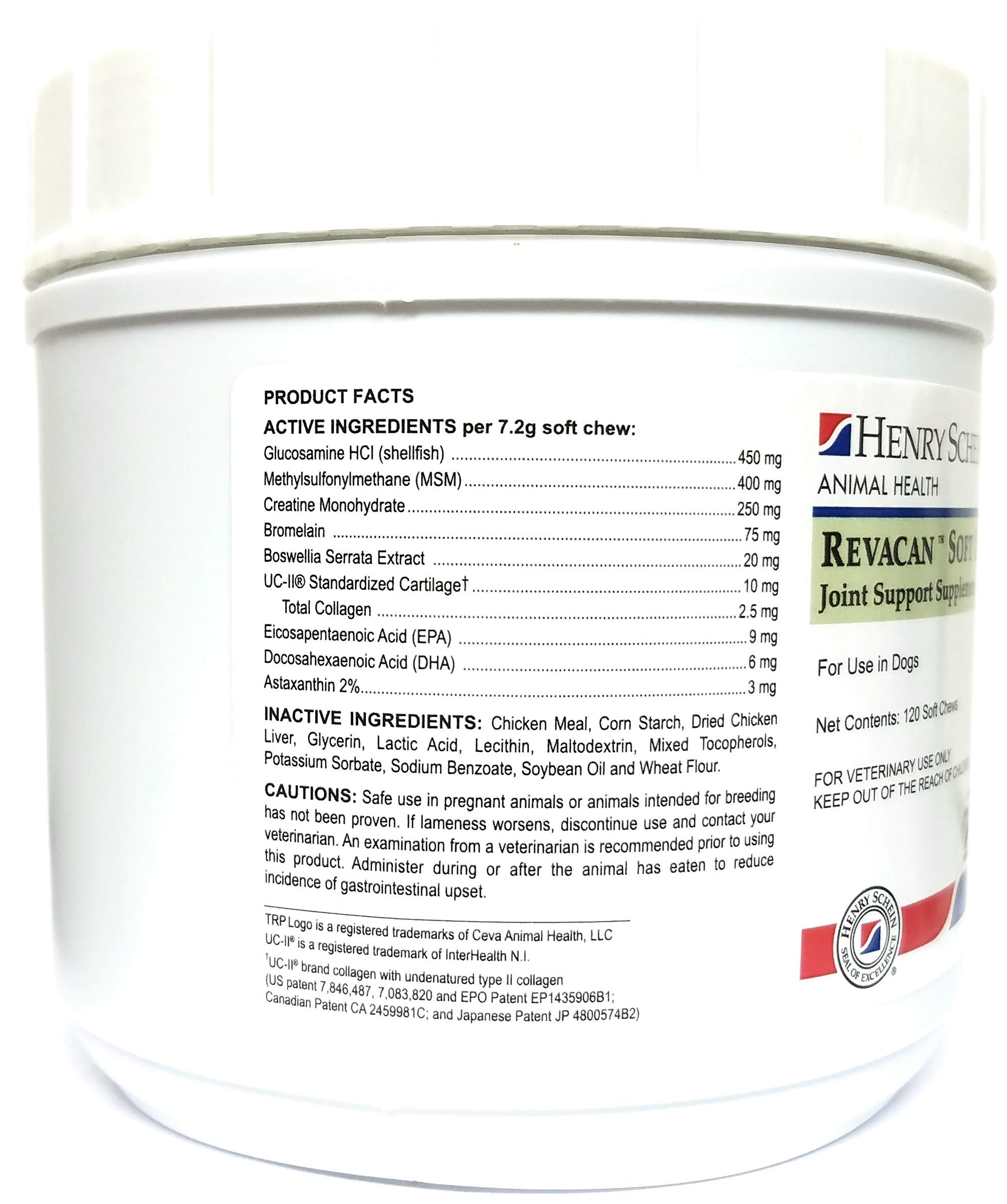Henry Schein Joint Support with UC-II (Formerly Revacan) Soft Chews 120 Soft Chews