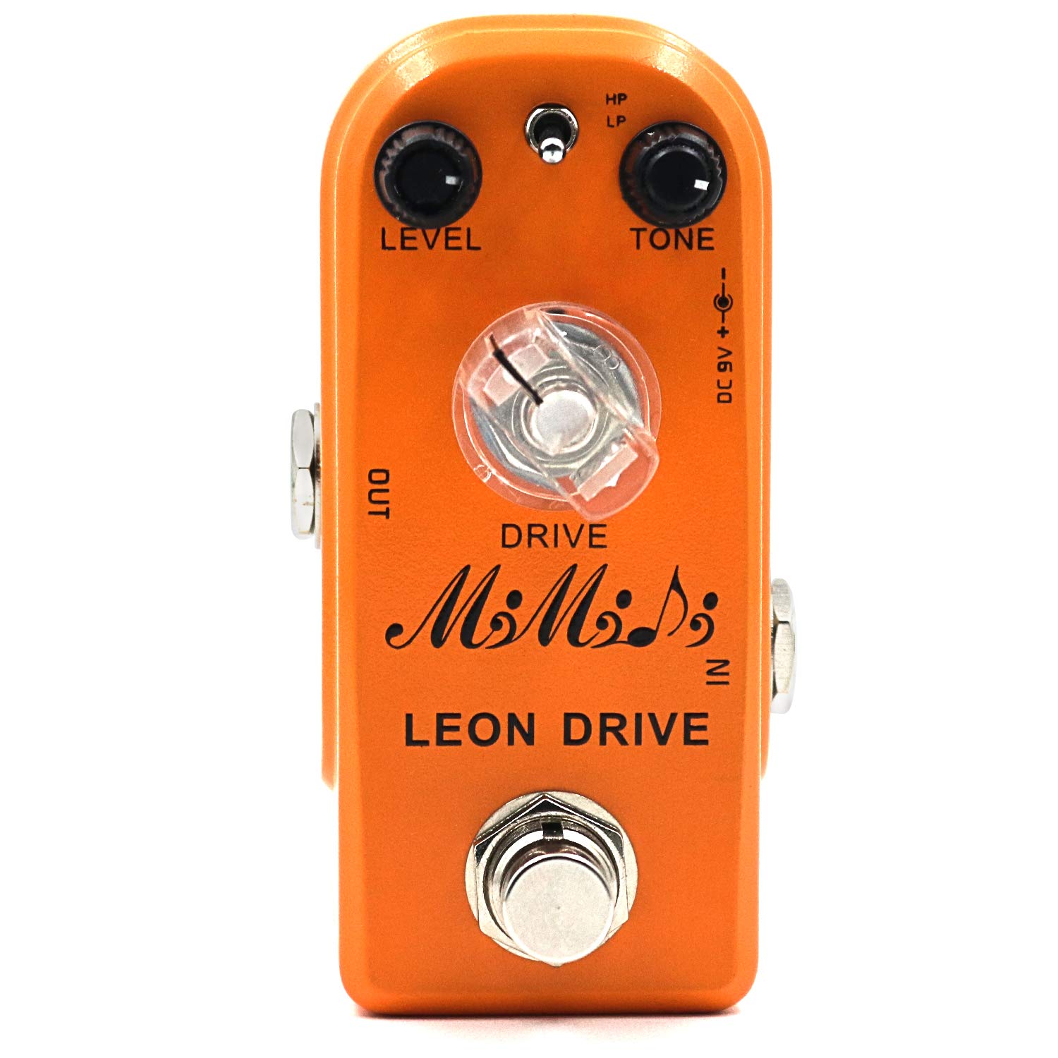 MIMIDI Leon Ultimate Drive Electric Guitar Effect Pedal True Bypass With 4 functional knobs(LEVEL/TONE/HP&LP) Aluminum Alloyļ¼316ļ¼