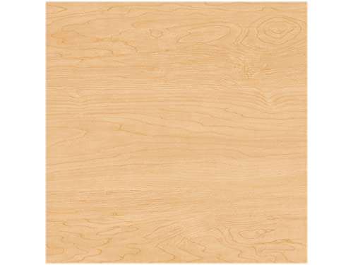 Bush Furniture Cabot L Shaped Computer Desk with Hutch, 60W, Natural Maple