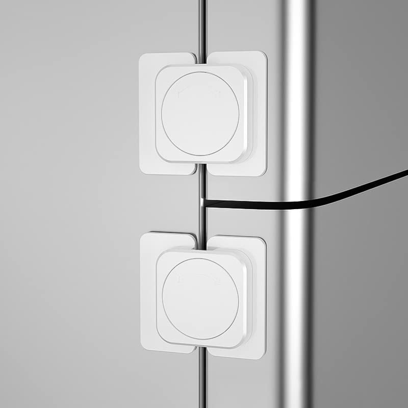 Cabinet Locks for Babies Baby Proofing Cabinet - YAWALL 4 Pack Invisible Latches Locks, Suitable for Cabinets, Drawer, Refrigerator and so on.