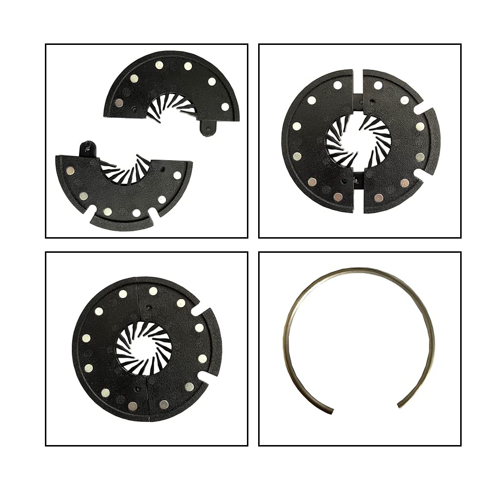 BEISGUANGS Ebike Accessories Pedal Assistant Sensor KT D12R SM Connector 12 Magnets Easy to Install, Detachable for Kunteng Electric Bicycle Conversion Kit Parts