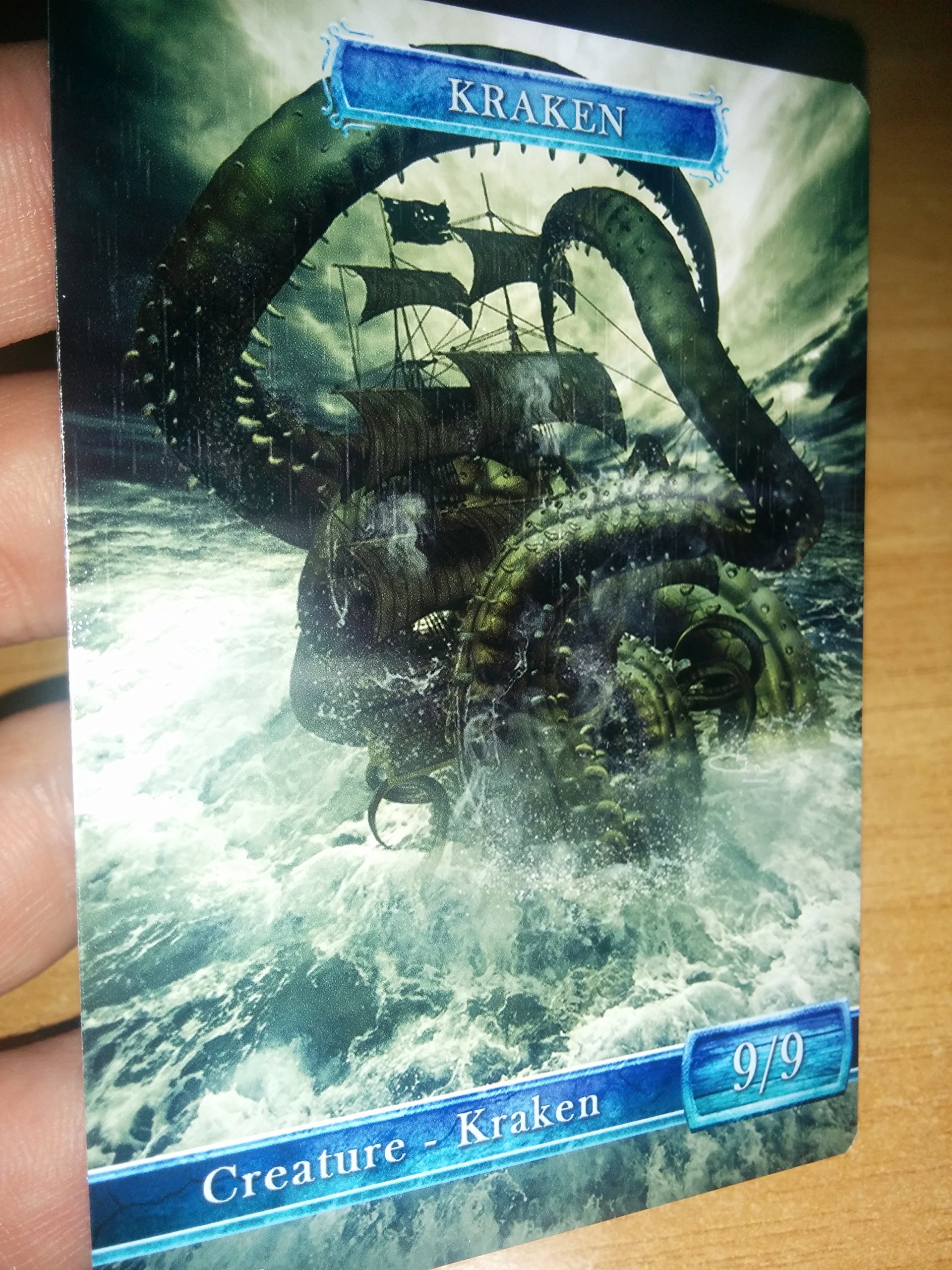 Kraken Pack Custom Tokens (for Kiora,The Crashing Wave)