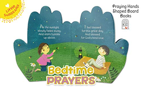 Goodnight God Bedtime Prayers Praying Hands Board Book - Gift for Easter, Christmas, Communions, Birthdays, and more! (Little Sunbeams)