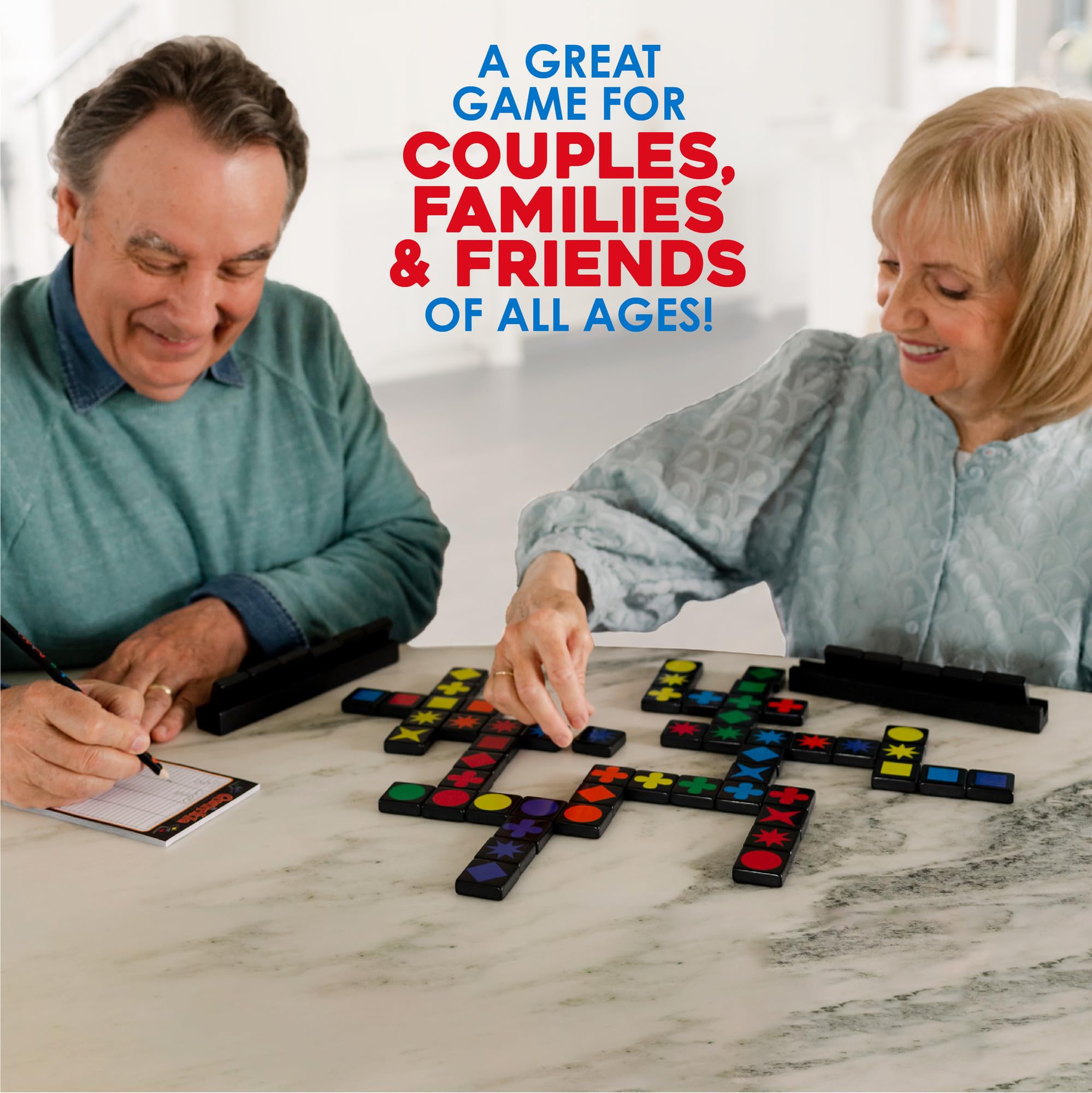 Mindware | Qwirkle Collector's Edition | Family Game | Ages 6+ | 2-4 Players | 45 Minutes Playing Time