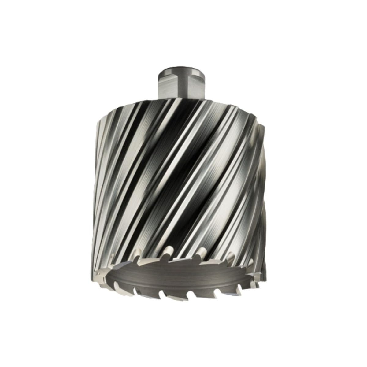 Slugger by Fein HSS Annular Cutter with Enhanced Cutting Geometry for Precision Drilling - High-Durability Steel, 2" Cutting Depth, 2-1/2" Bore Diameter, 3/4" Straight Shank - 63134635002
