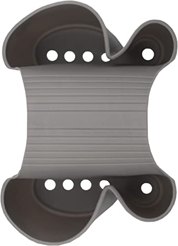 Black Duck Brand Set of 2 Soft Sink Caddies - One Size Fits Most - Features Drainage Holes for Easy Drying - Clear Up Space on Your Counter (2)