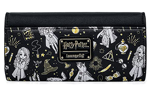 Loungefly Harry Potter Magical Elements All Over Print Faux Leather Wallet