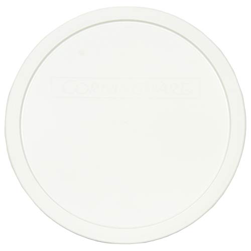CorningWare (1) FS-1-PC 2.5Qt French White Lid and (1) F-5-PC 1.5Qt French White Lid