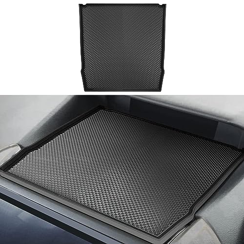 Dashboard Mats Compatible with Subaru 2018-2023 Crosstrek Impreza and 2019-2023 Forester Silicone, Black