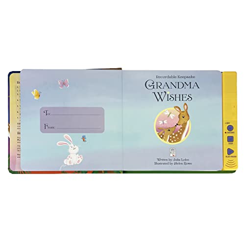 Grandma Wishes: Recordable Keepsake Board Book - Record Your Voice Reading the Story!