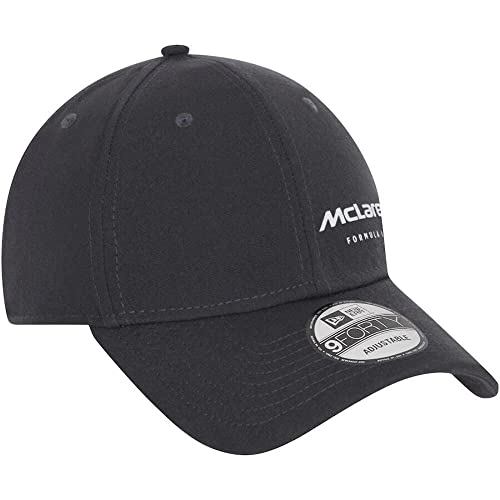 McLaren F1 Essentials New Era 9Forty Baseball Hat (Dark Grey)
