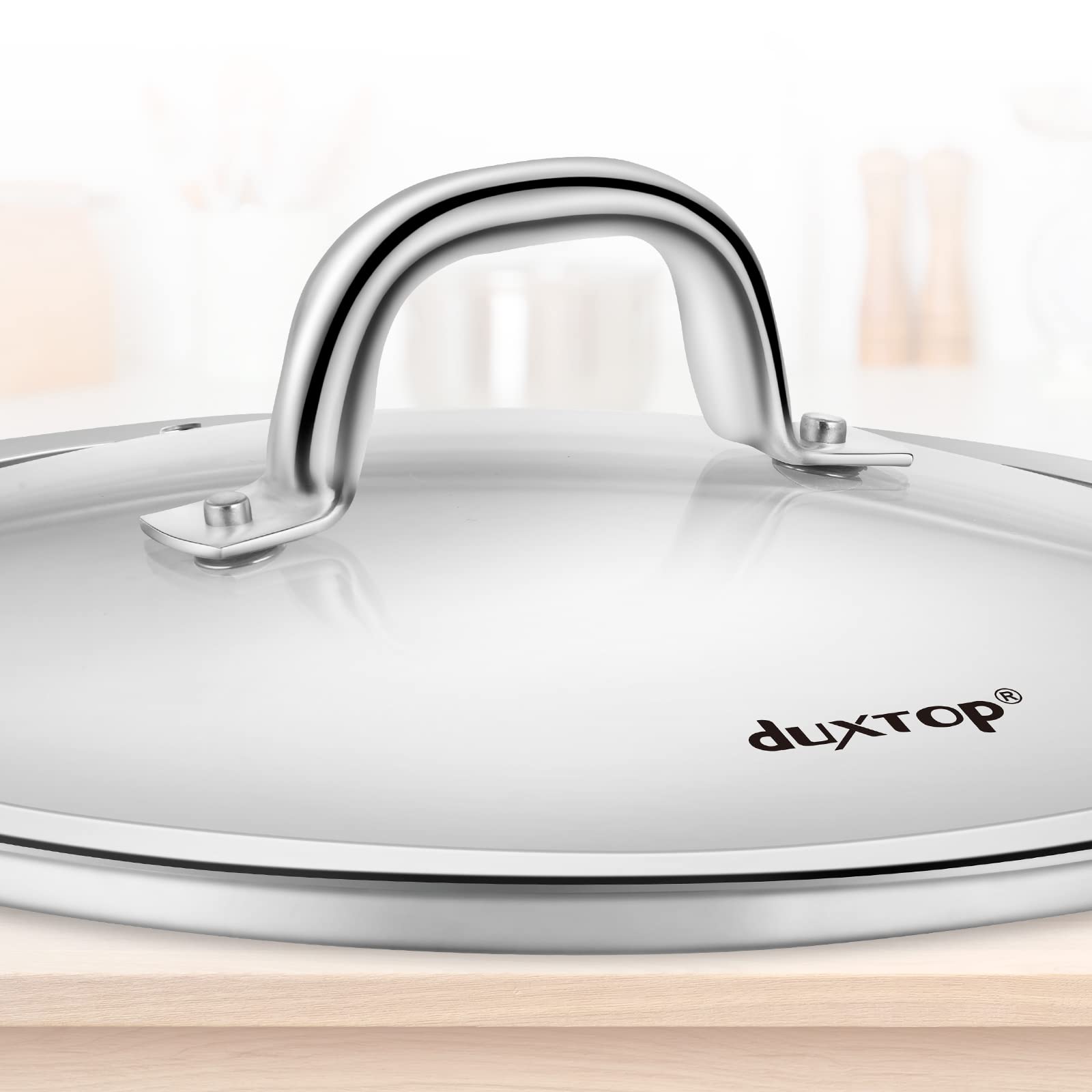 Duxtop Cookware Glass Replacement Lid (Interior Diameter: 11inch, Exterior Diameter: 11-1/2inch)