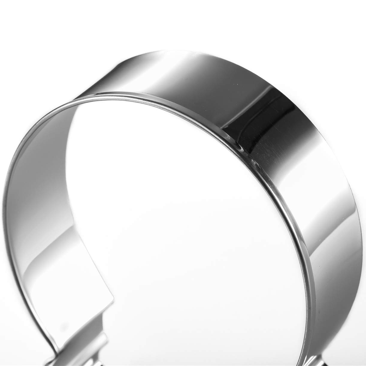 Christmas Winter Snow Globe Cookie Cutter Set - 3 Pieces In Graduated Size - Stainless Steel
