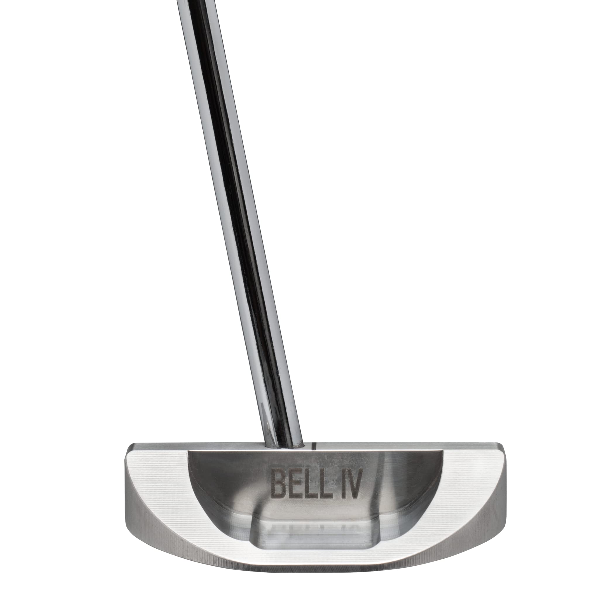Bell IV Upright Lie Full-Mallet 390 Golf Putter (79 Degree Lie) + Tacki-Mac Black Pistol Standard Grip (Right, 38)