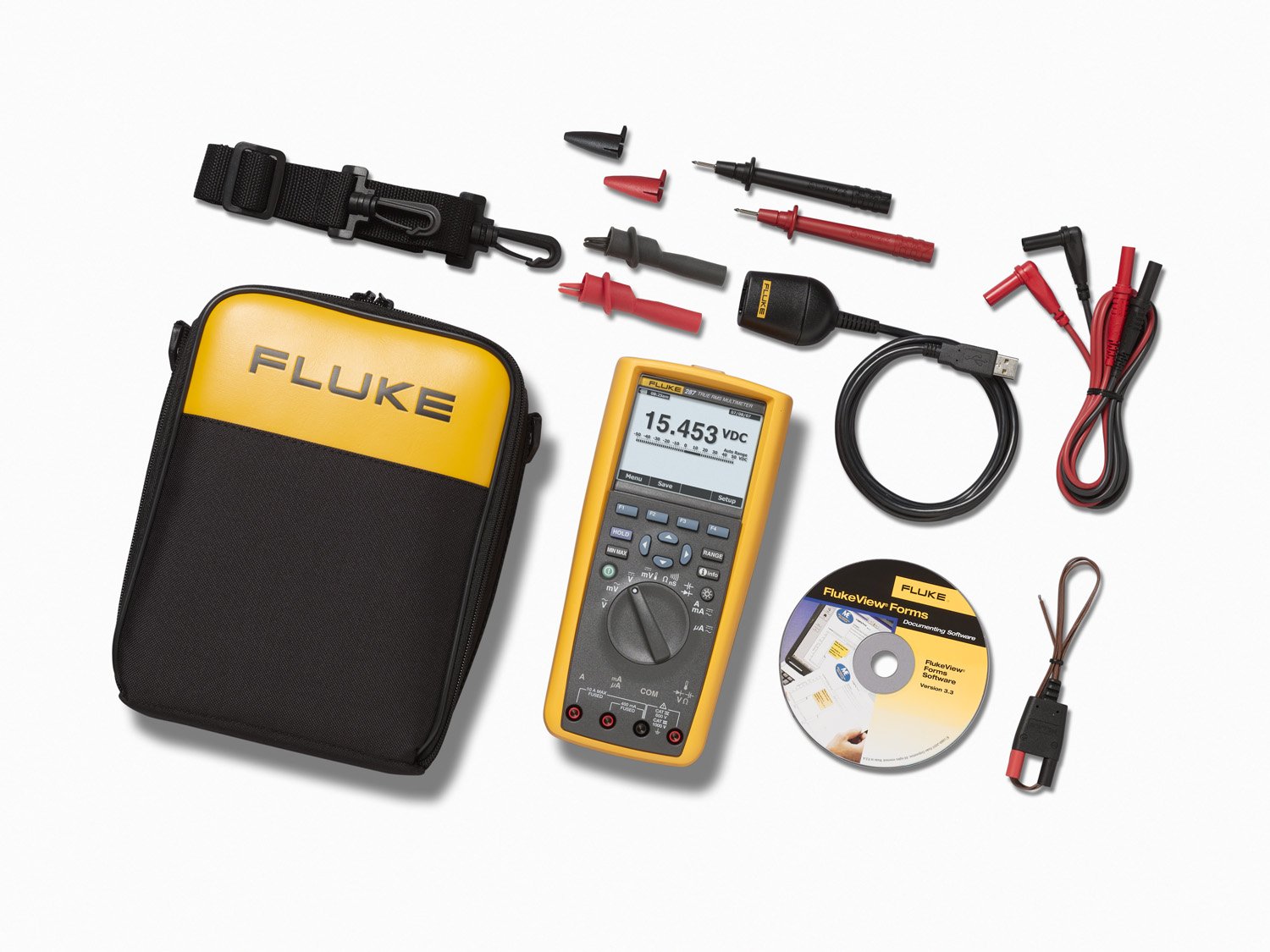 Fluke - 3340186 287/FVF 7 Piece View Forms Combo Kit