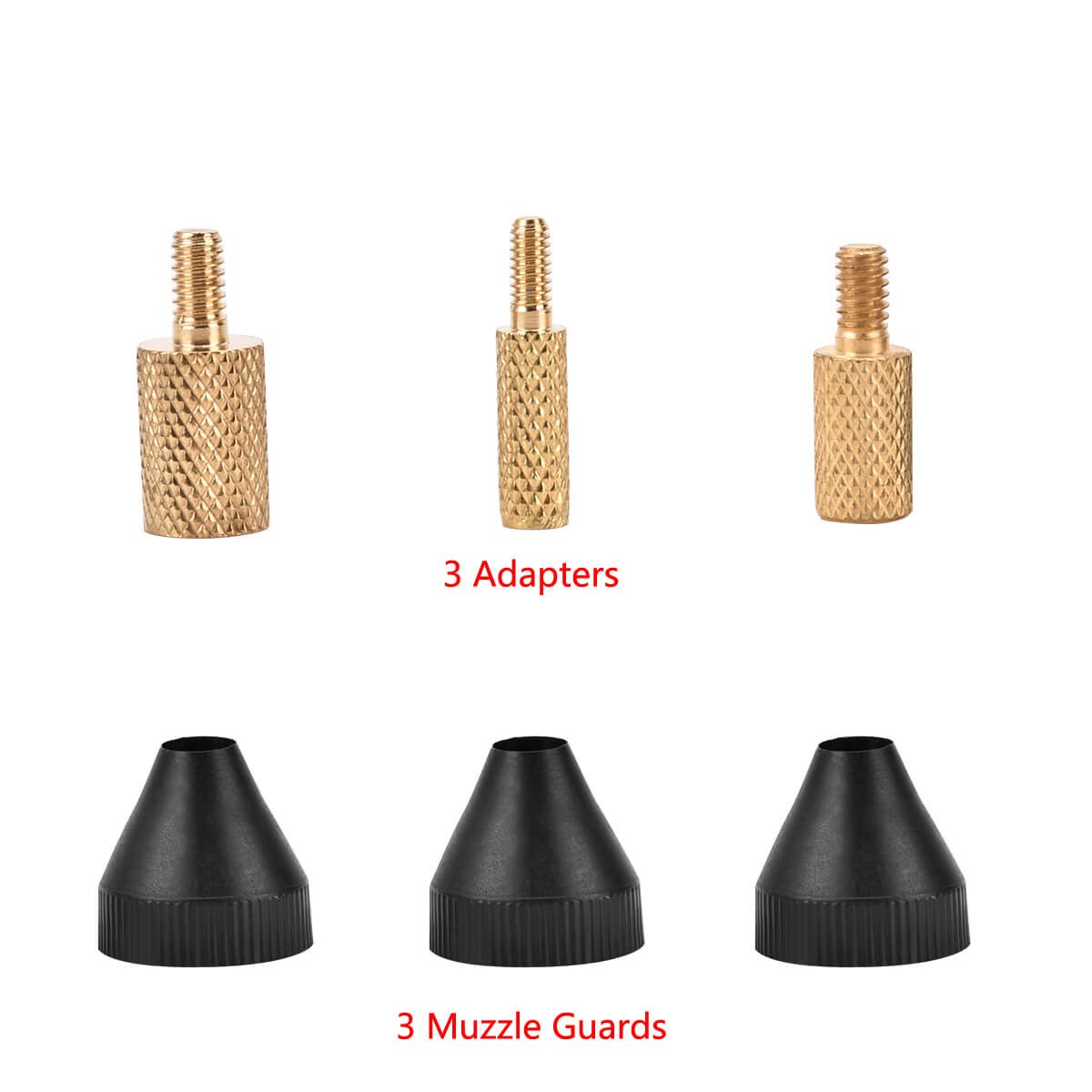 Axageid Universal Gun Cleaning Kit – Hunting Rifle Handgun Shotgun Cleaning Kits Including Brass Rod/Bore Brush/Cotton Mops/Jags/Patch Loops/Muzzle Guards/Patches with Carrying Case
