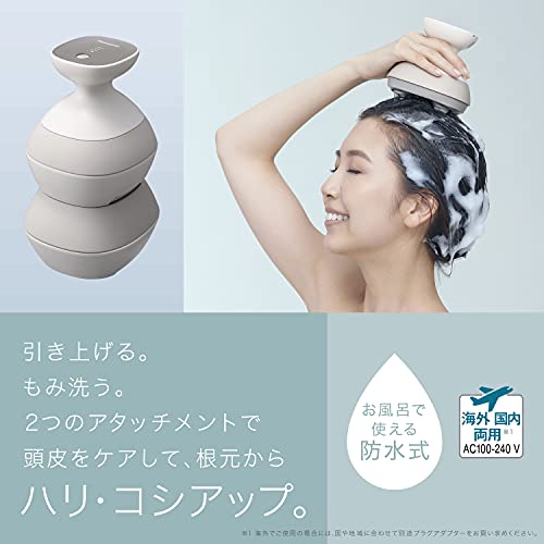 Panasonic EH-HE0G-T [Scalp Esthetic Salon Touch Type Spiral & Slide Brown Style] AC100-240V Shipped from Japan 2021 Released