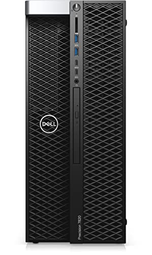 Dell Precision T7820 Workstation Desktop (2018) | Core Xeon Silver - 1TB SSD + 1TB SSD - 32GB RAM - RTX A4000 | 8 Cores @ 3.2 GHz - 8GB GDDR6 Win 11 Pro (Renewed)