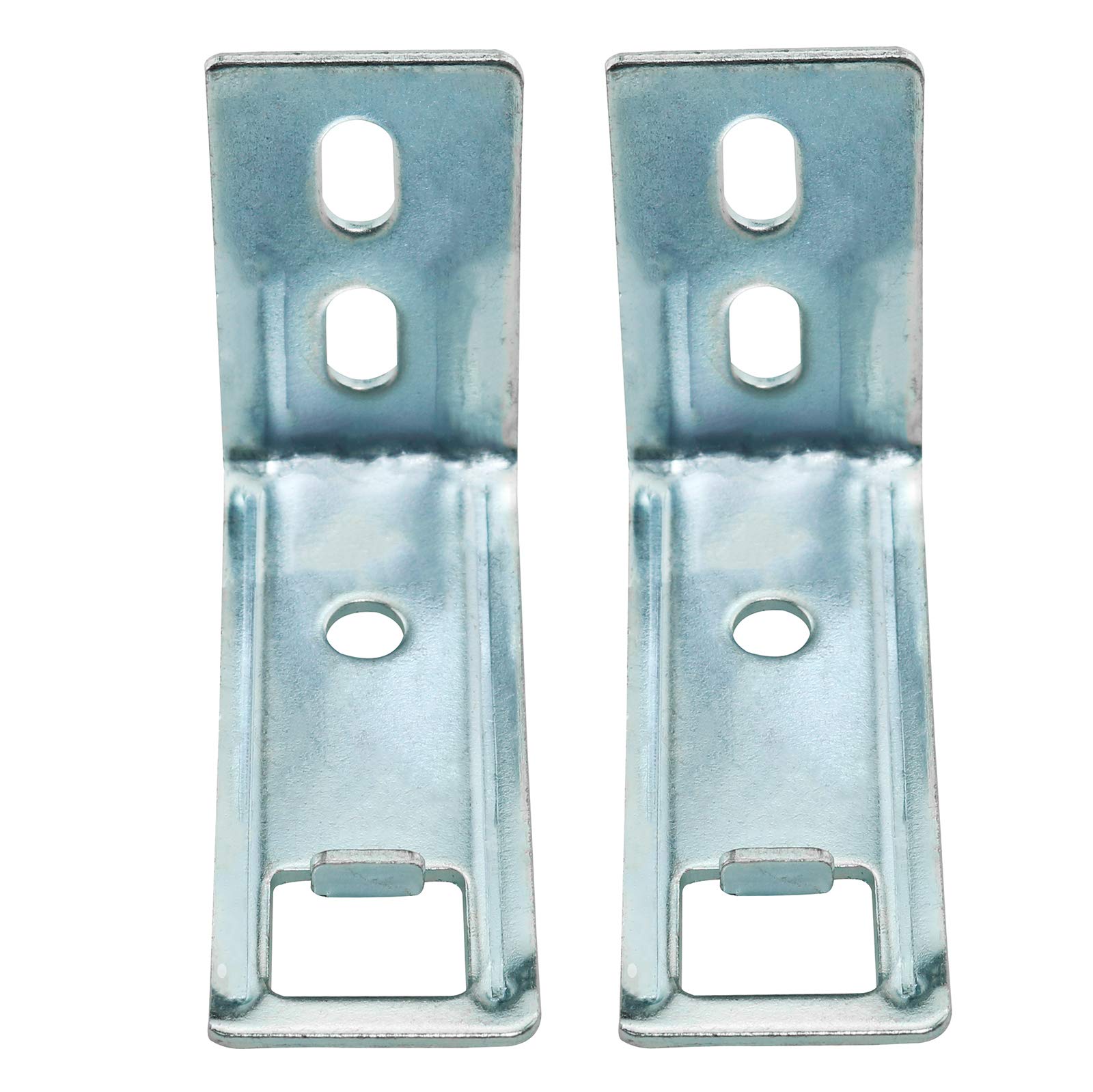AXLIZER 4Sets Vertical Blinds L-Shaped Brackets Vertical Blinds Mounting Bracket, Clip Blind Extension Frame