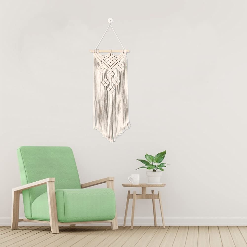 Lizipai Macrame Wall Hanging Boho Tapestry, Wall Hanging Decor,Woven Wall Art Home Wall Decor Used To Decorate Rooms,living Rooms,gardens, Shops,cafes and Studios.