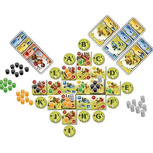 Pearl Games Ginkgopolis Board Game | Competitive Worker Placement Strategy Game for Adults and Kids | Ages 10+ | 1-5 Players | Average Playtime 45 Minutes | Made by Pearl Games