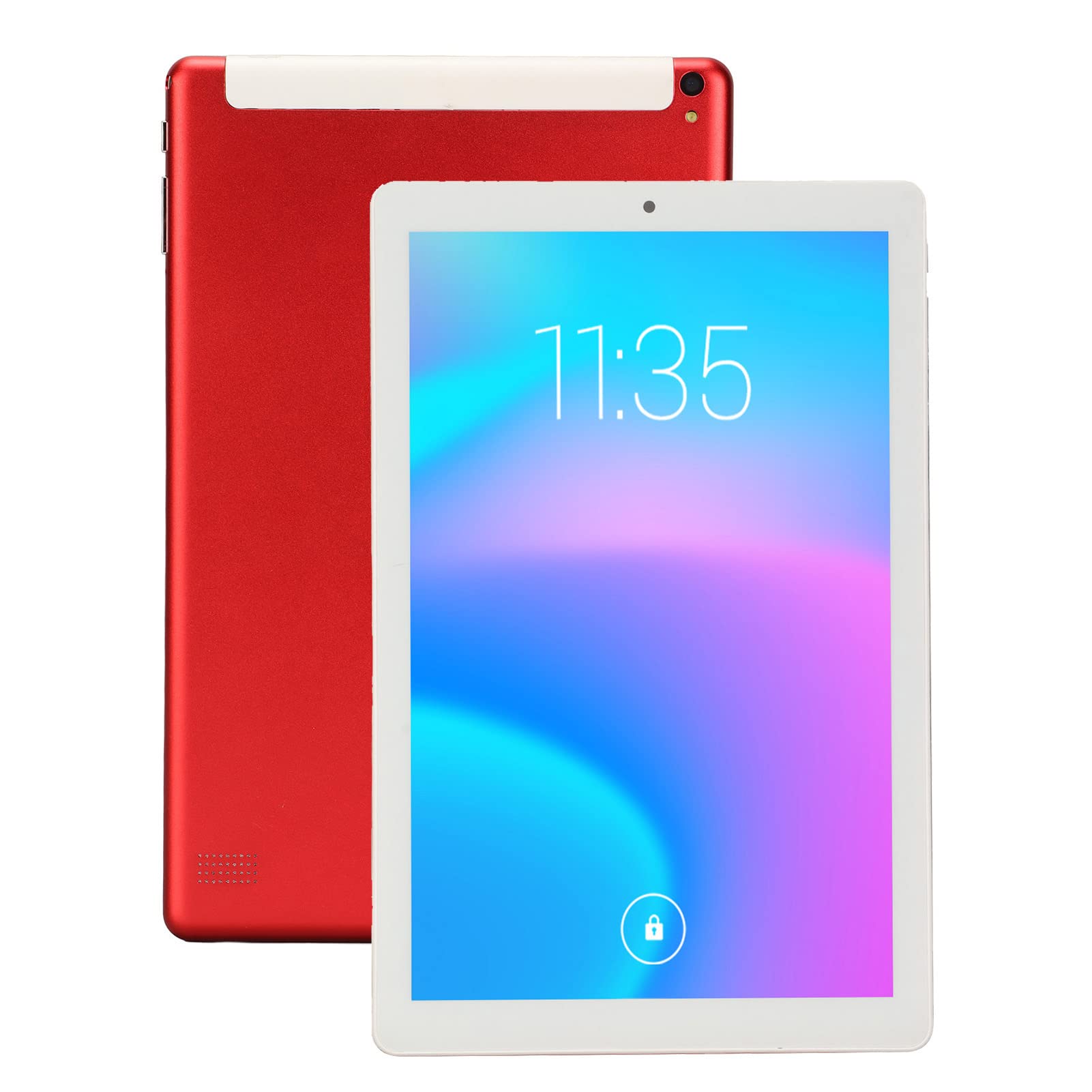 Call Tablet, 6GB RAM 128GB ROM 2.4G 5G WiFi Dual Band Network 10.1in Tablet for Work (EU Plug)