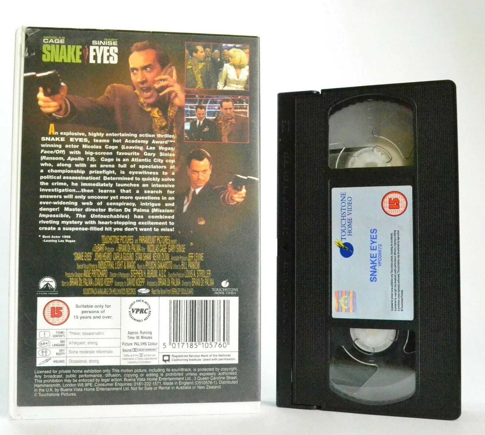 Snake Eyes [VHS]