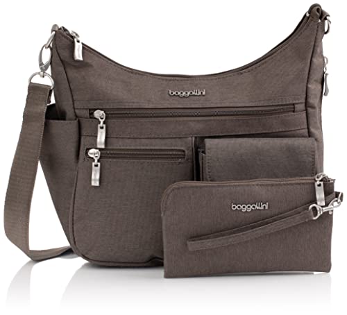 Baggallini Womens Modern Everywhere Bag, Dark Umber Heritage, One Size US