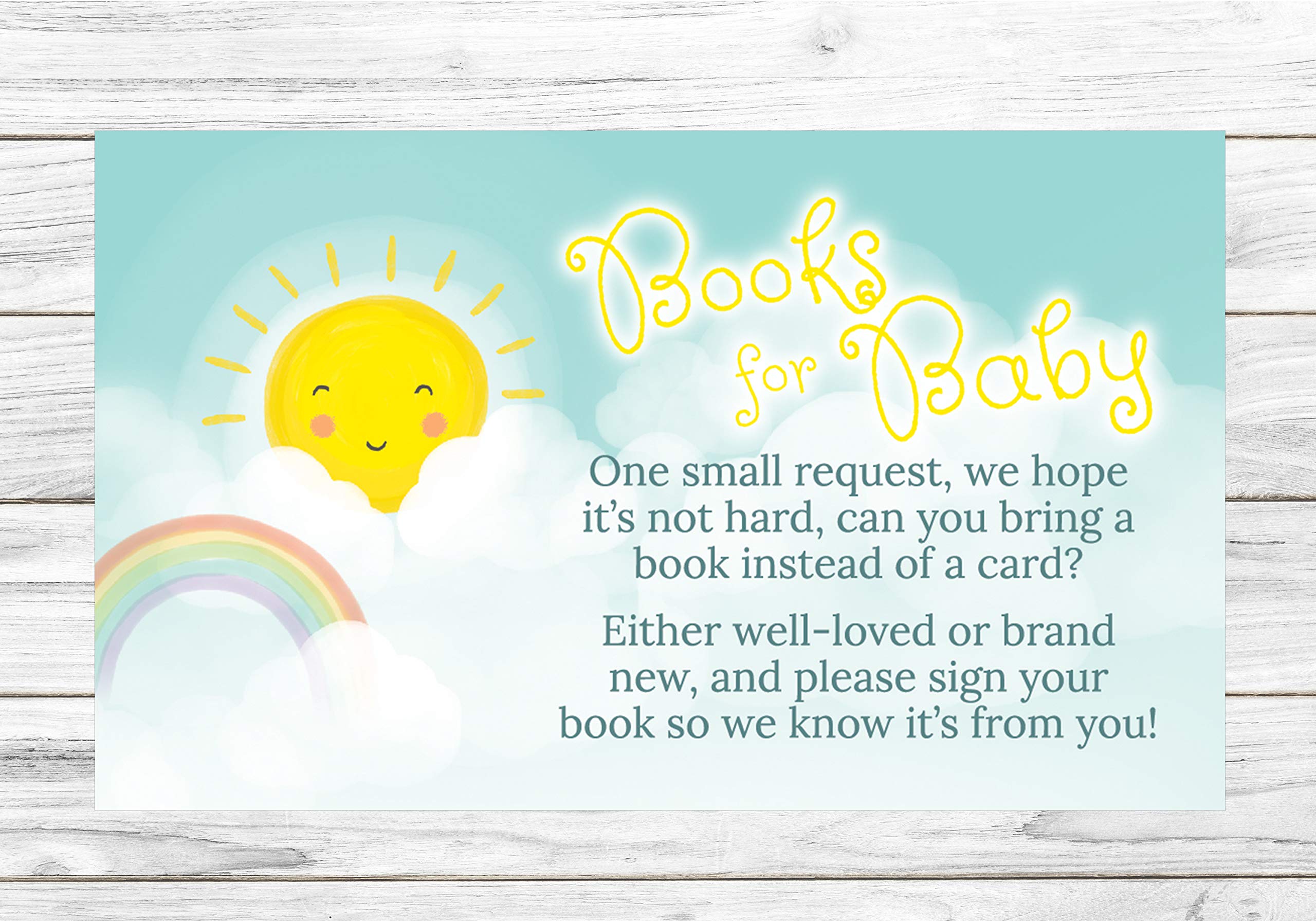 Books for Baby Request Cards - 24 Count C