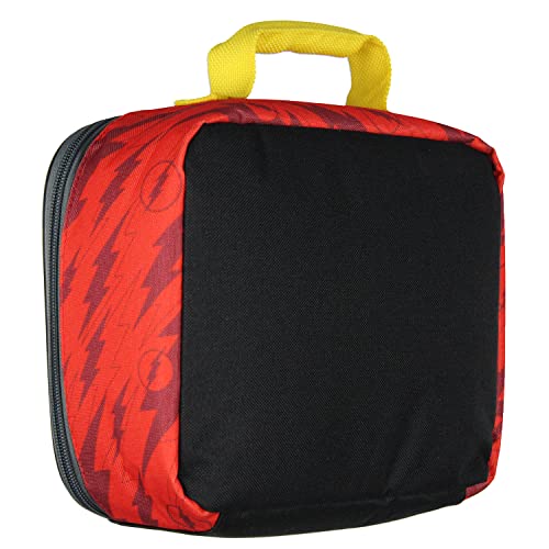 DC Comics The Flash Character Lightning Bolt Logo Insulated Lunch Box Tote