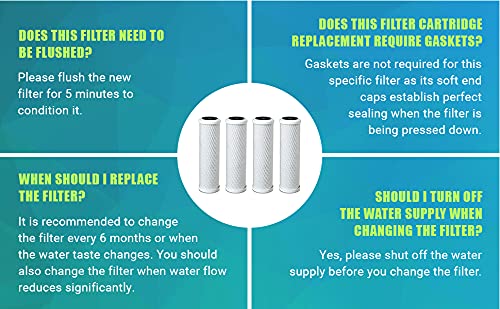 Compatible for CG5-10S Replacement DEV9108-17 Water Filters by CFS