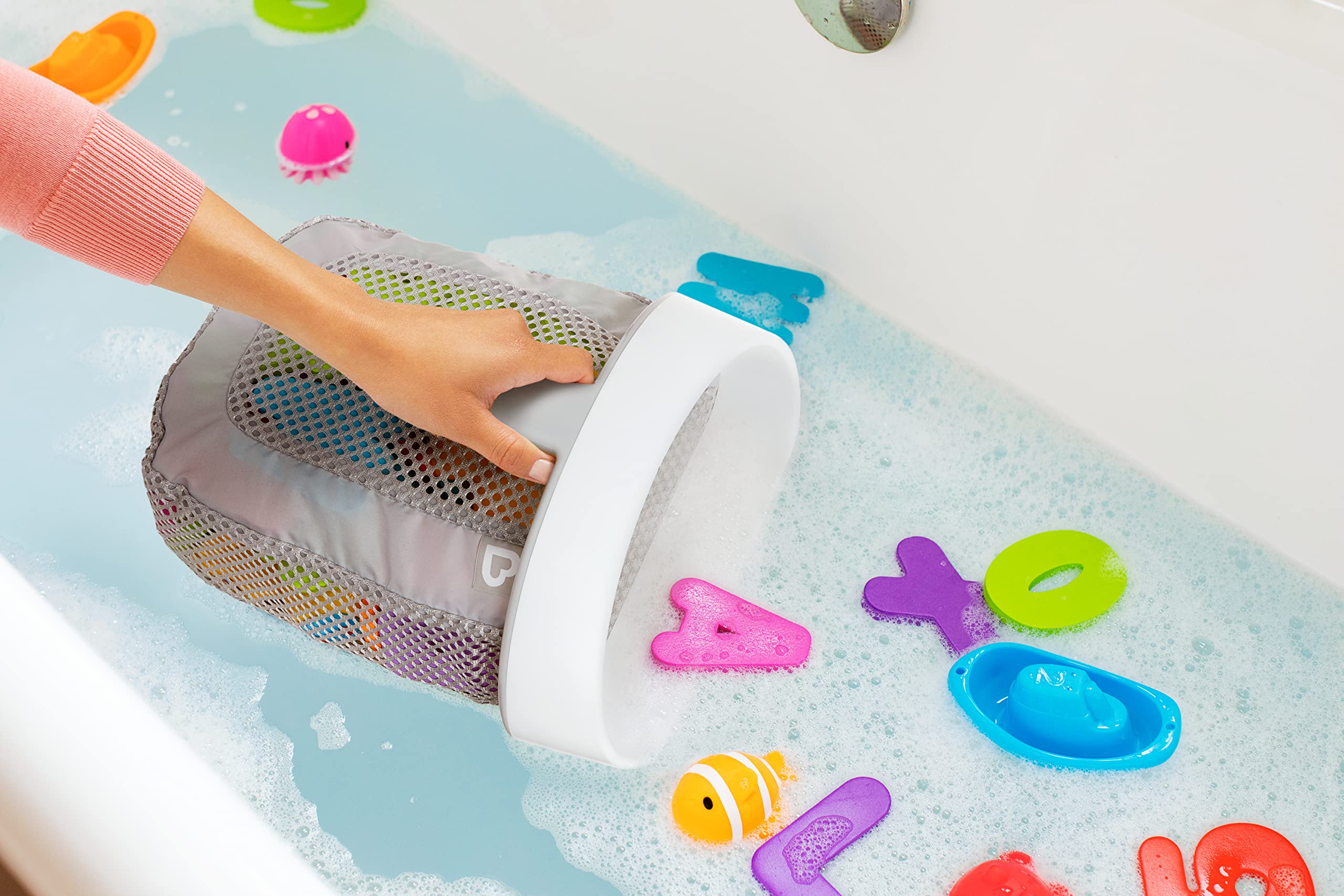 Munchkin® Bath Toy Scoop with 36pc Bath Letters and Numbers Bath Toy