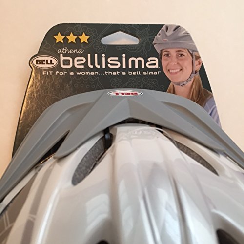 Bell Bellisima Athena Silver Lotus Bike Helmet