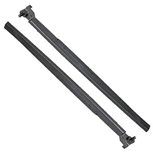 Rampage Windshield Upright (Door Surround Attachment) | Black, Pair | 69998 | Fits 1987 - 1995 Jeep Wrangler YJ