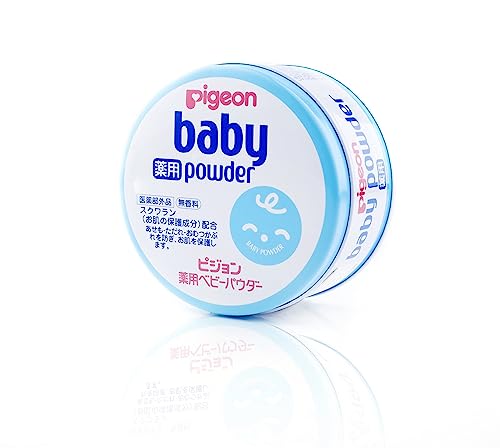 Pigeon Medical Use Baby Powder Blue Can
