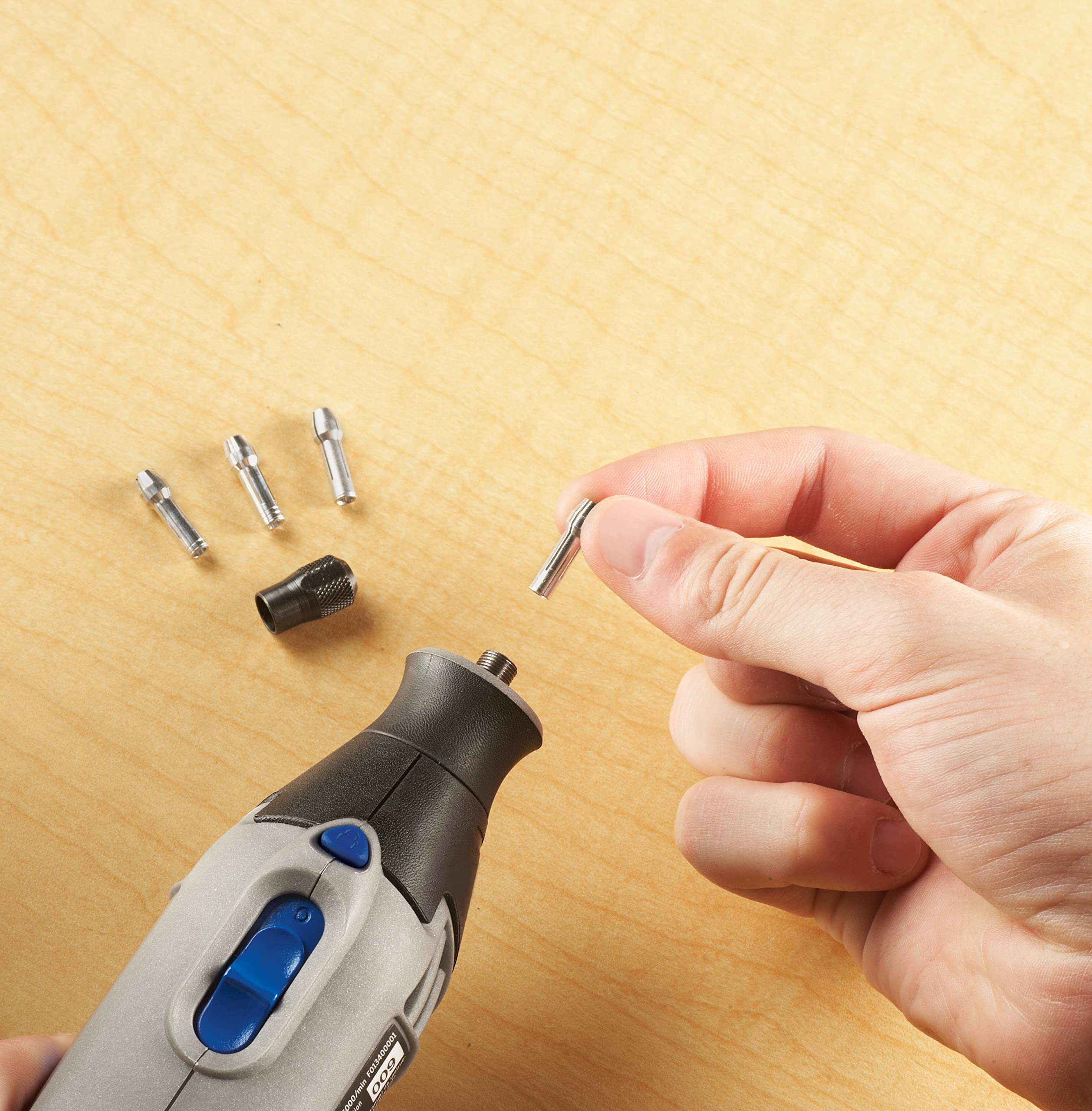 Dremel 4485 Quick Change Rotary Tool Collet Nut Set Medium