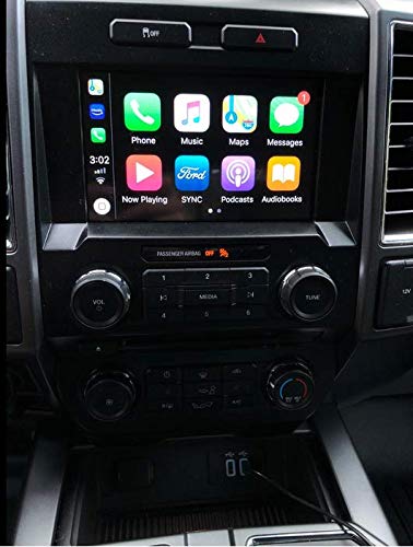 Bestycar Genuine Dual USB Interface Moudule Compatible for Ford CARPLAY SYNC 3 Only HC3Z-19A387-B Blue