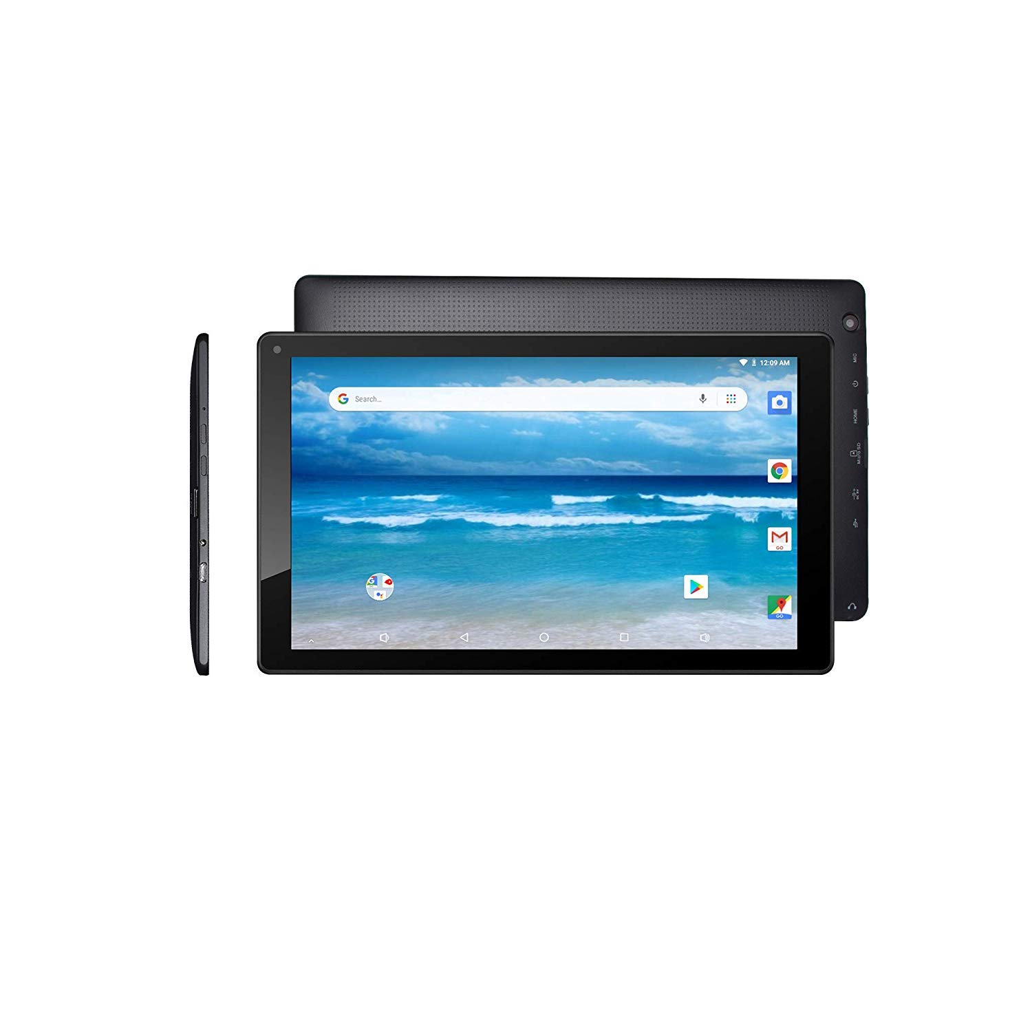 Azpen 10 inch Android 11 Quad Core Dual Cameras 1280 x 800 IPS HD Display 2GB RAM 32GB Storage Bluetooth GPS FM