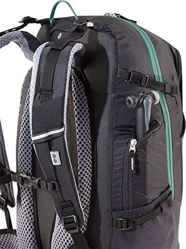 DEUTER Unisex – Adult's Trans Alpine 30 Bicycle Backpack, Black, 30 l