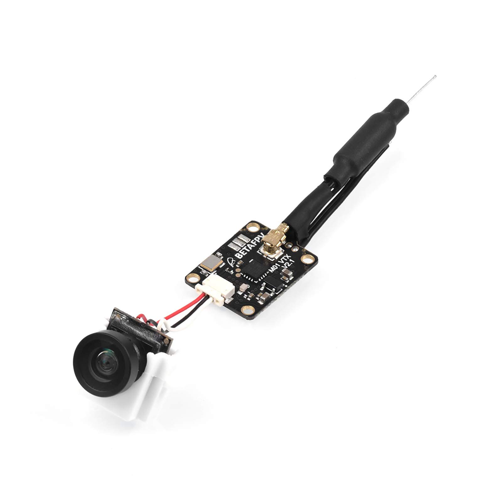 BETAFPV M01 AIO Camera 5.8GHz VTX Transmitter 800TVL NTSC Support OSD SmartAudio for 1-2S Whoop Drone like Beta65S Beta85 Pro 2(Pin-Connected Version)