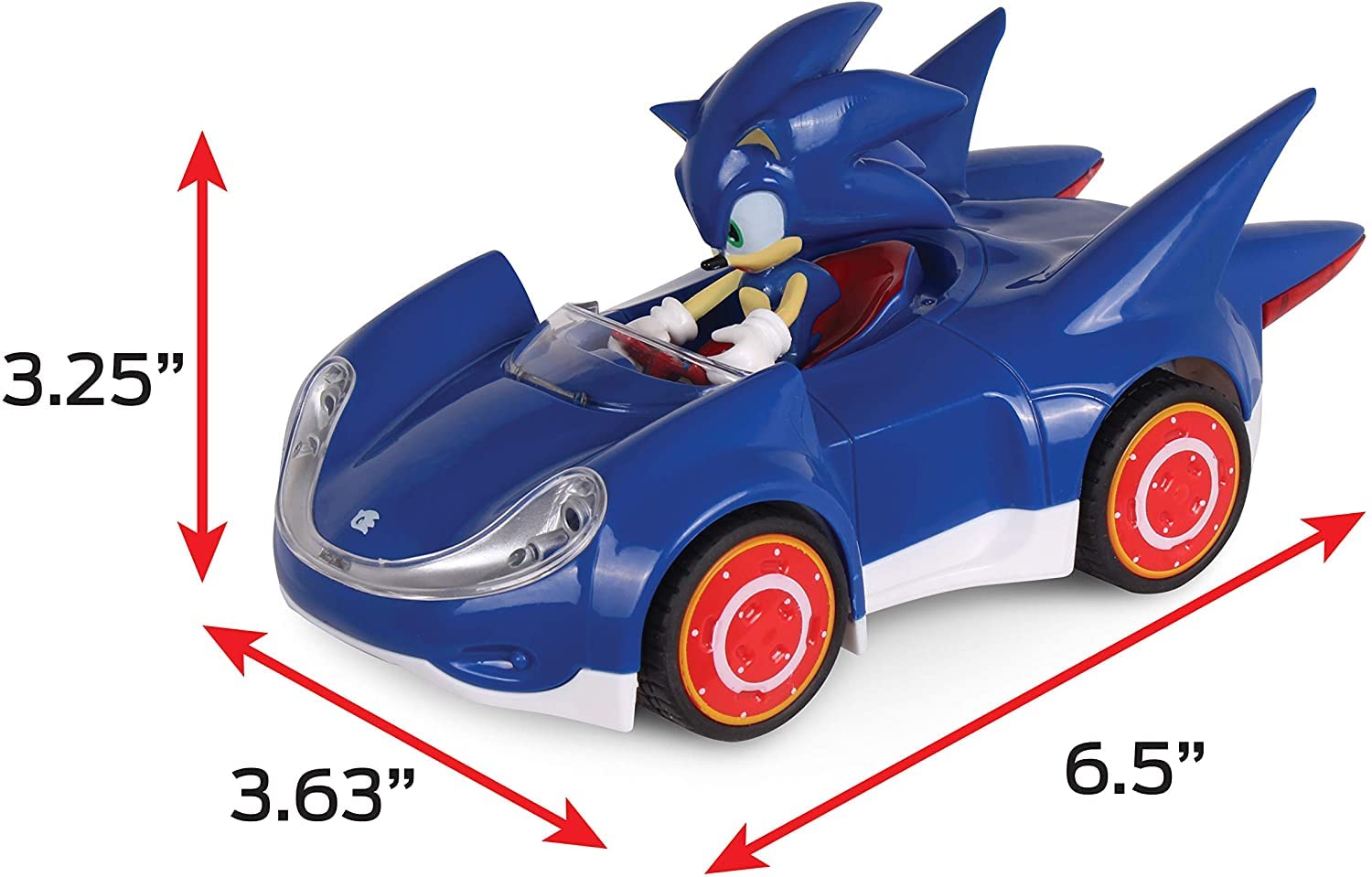 Sonic Toys The Hedgehog Toy Race Car Set - Sonic Gift Bundle with Sonic Pull Back Racecar Plus Stickers and More (Sonic Race Car Set), sonic racecar set (sonic racecar set)