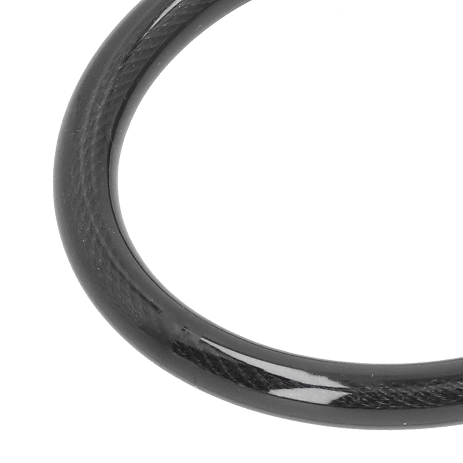 Bike Lock Cable, Beautiful Appearance High Security 4‑Digit Number Bicycle Locks Convenient to Carry for Cycling for Outdoors(Black)