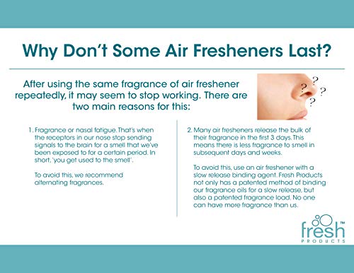 Fresh Products ourfresh Dry Fragrance Refills, Replace Metered Aerosol, 30-Day Use, Medium Sized Spaces, Powerful Fragrance, Free Batteries Included — Spa Minerals, 8pk