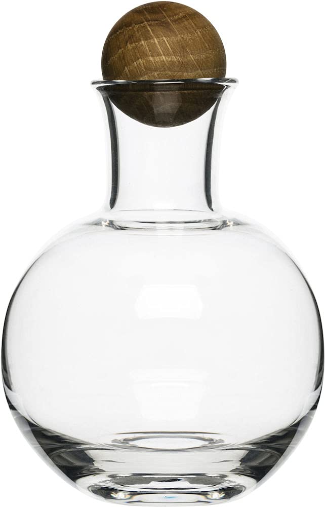 Sagaform Spice and Herb Nature Collection Storage Bottles, 4 1/8-Inch, Clear