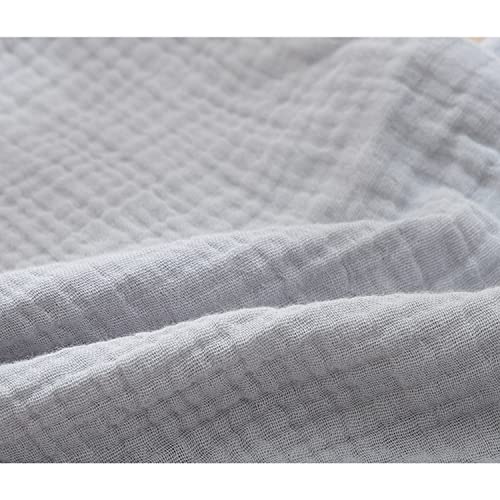 FOMUNI Baby Muslin Lovey Knit Newborn Babies Security Blankets Goose Lovie Cuddly Comforter Safe Loveys for Infant Boy Girl, Pink