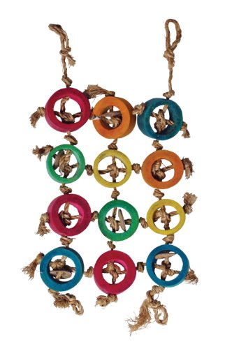 Living World Nature's Treasure Bamboo Ring Mural Medium Hookbills